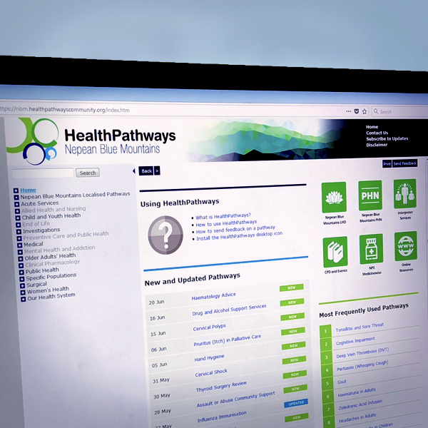 HealthPathways | Nepean Blue Mountains PHN