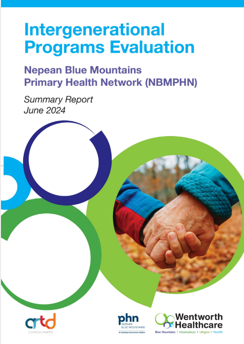 Intergenerational Programs Evaluation Summary 2024 - Wentworth Healthcare